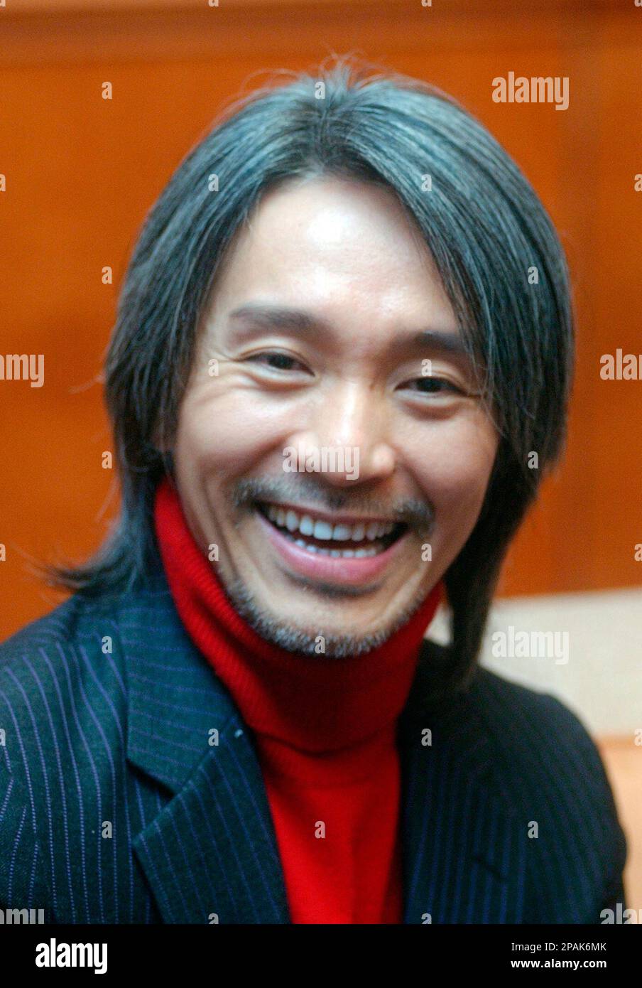 Hong Kong actor and director Stephen Chow smiles during a press ...