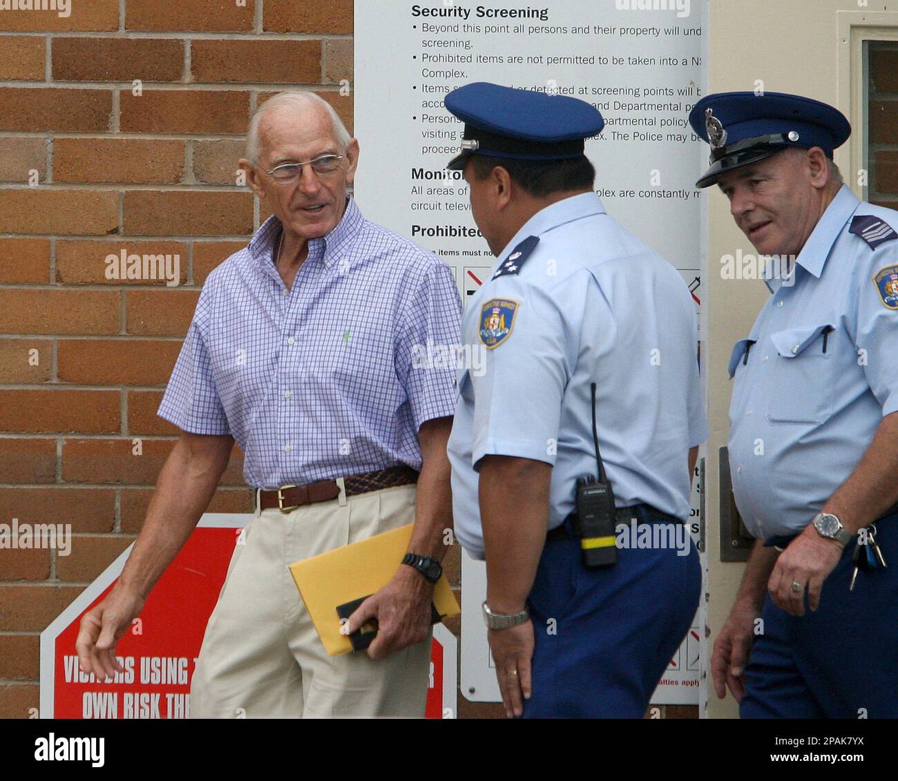 Founder and former Chief Executive of HIH Insurance Ray Williams, left ...