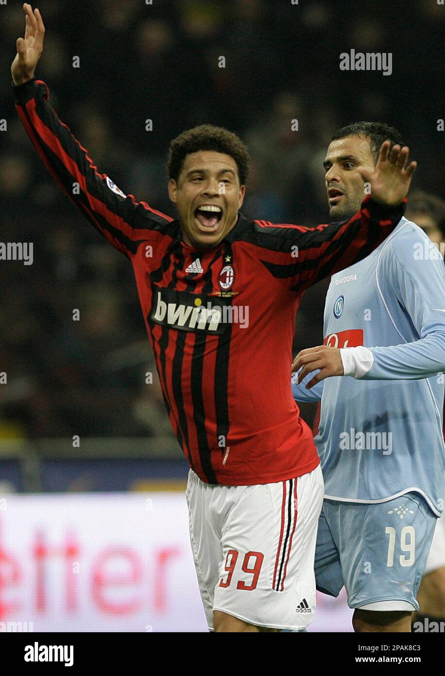 Ac Brazilian Milan Ronaldo