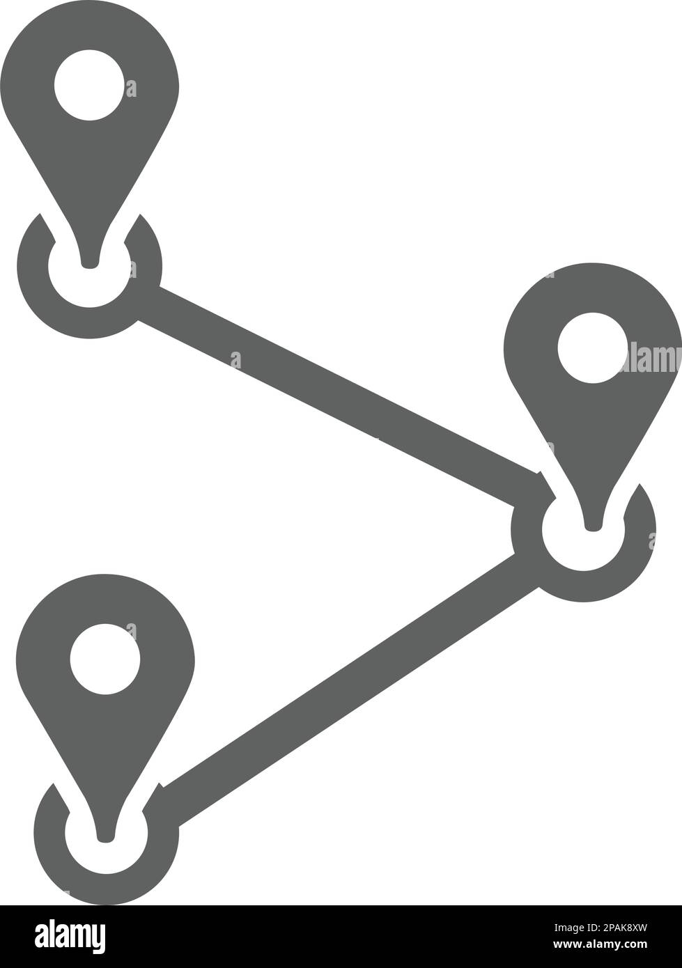 Location, route, direction icon. Beautiful design and fully editable ...