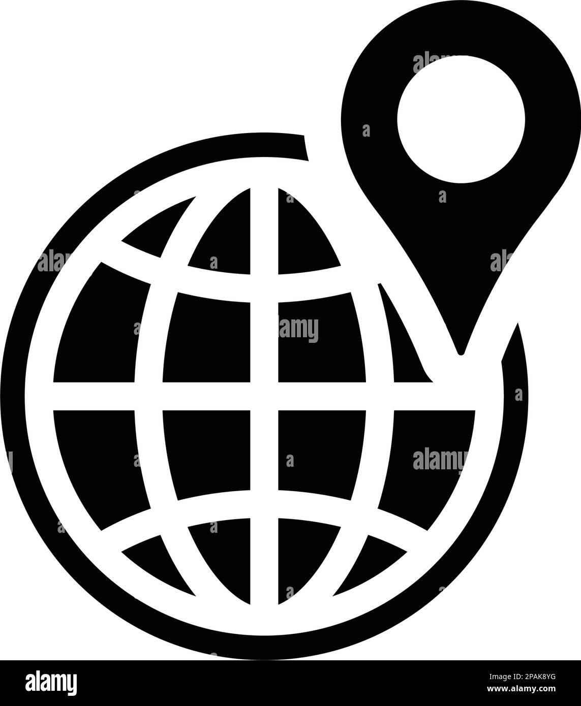 Global position, location icon. Use for commercial, print media, web or ...