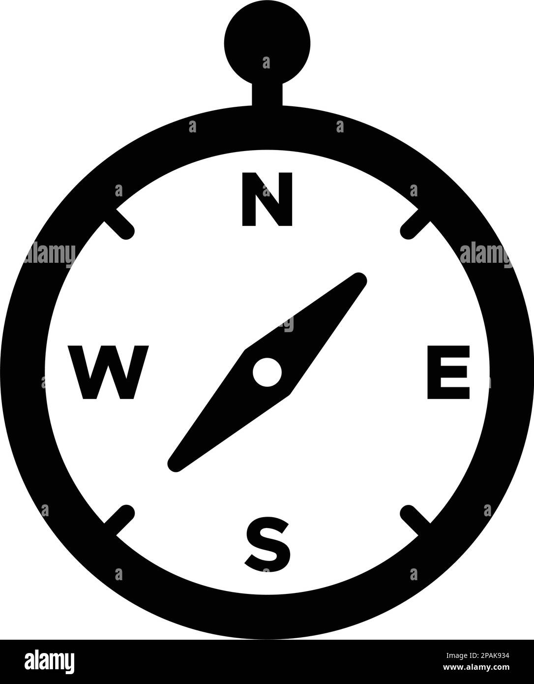 Navigate, Compass Icon. Beautiful design and fully editable vector for ...