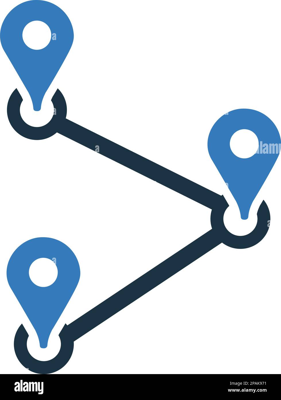 Location, route, direction icon. Beautiful design and fully editable ...