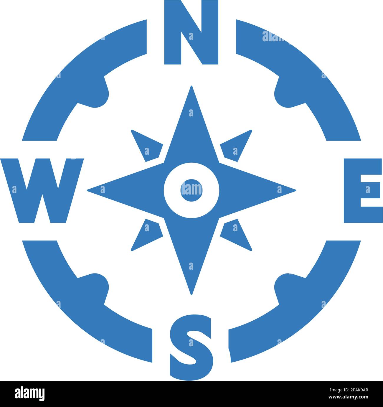 Navigation, Compass Icon. Beautiful design and fully editable vector ...