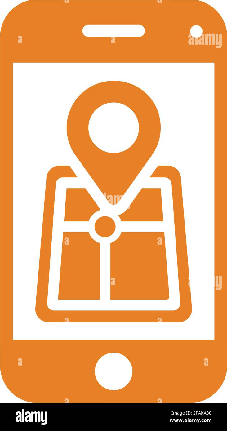Gps, phone, location icon. Use for commercial, print media, web or any ...