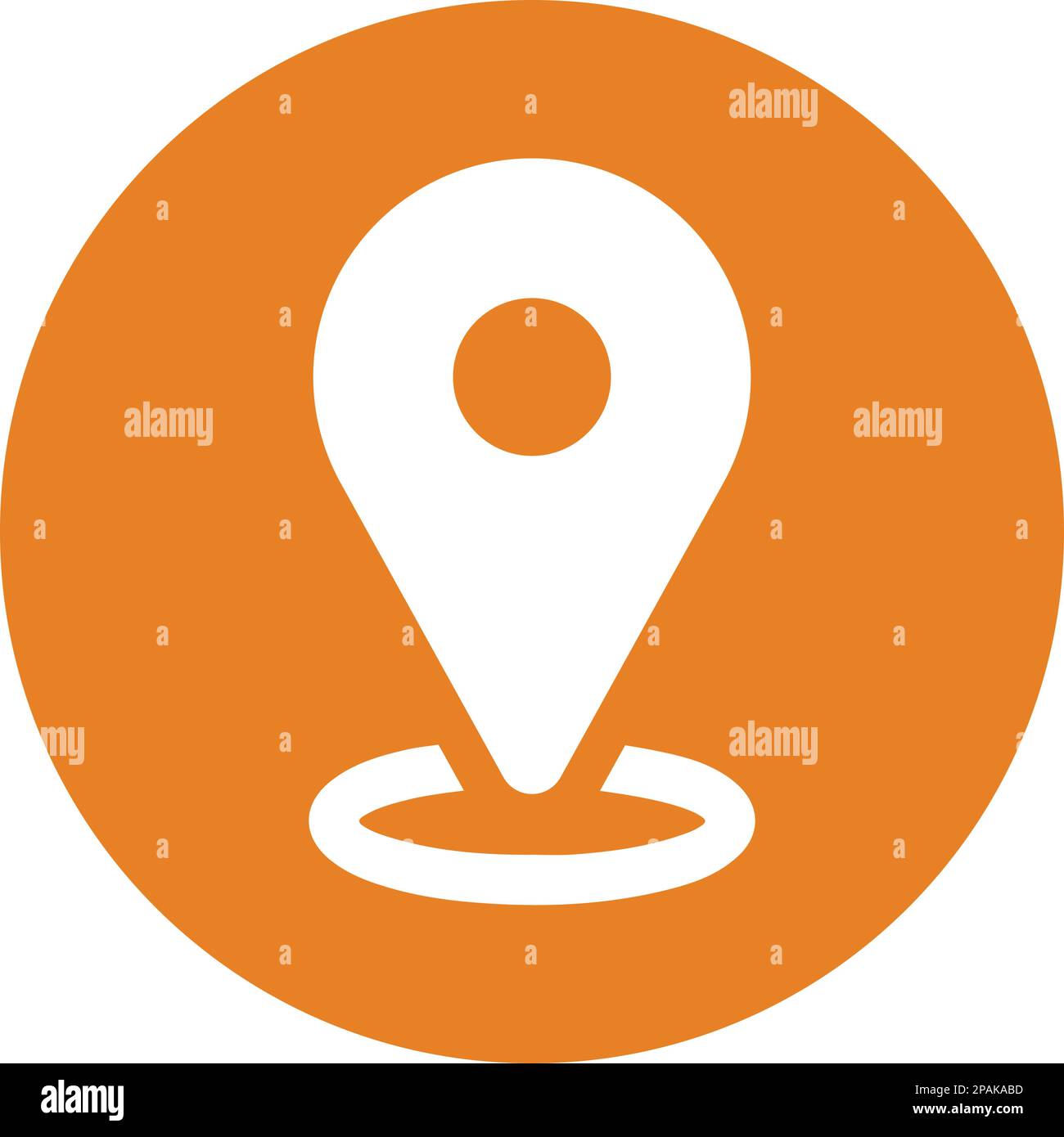 Location pinning icon. Perfect use for print media, web, stock images ...