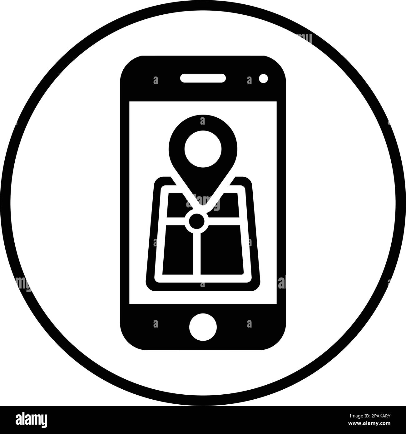 Gps, phone, location icon. Use for commercial, print media, web or any ...