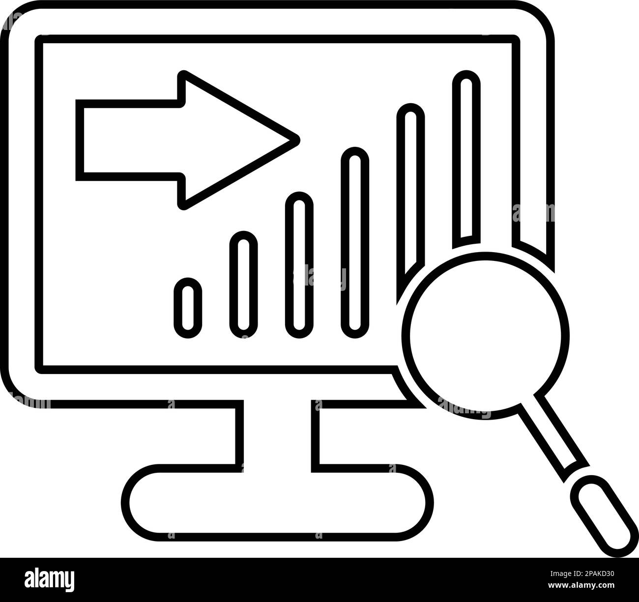 Data analytics dashboard Black and White Stock Photos & Images - Alamy