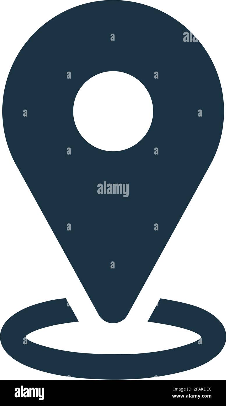 Location pinning icon. Perfect use for print media, web, stock images ...