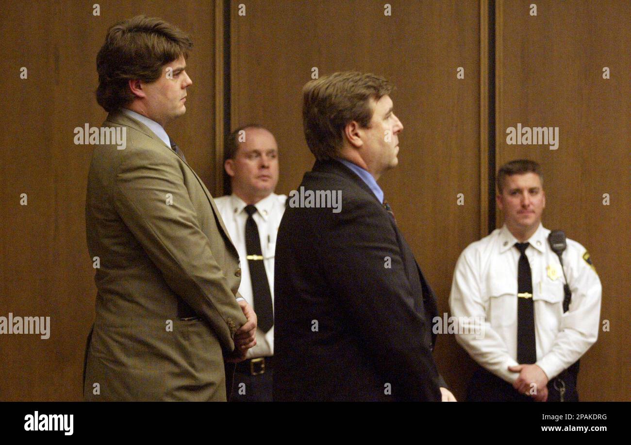 Alexander Pring-wilson, 29, left, and his attorney Peter E. Parker ...