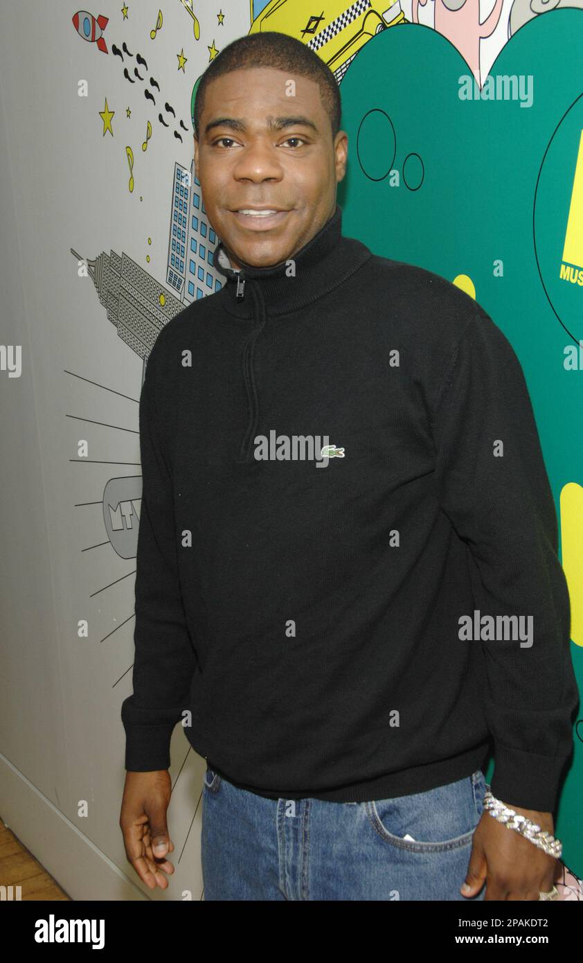 Actor Tracy Morgan poses backstage after taping an appearance on MTV's ...
