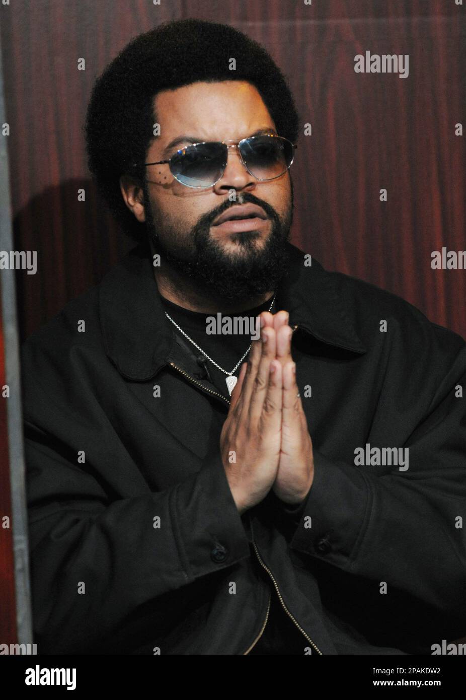 Actor Ice Cube makes an appearance on MTV's "Total Request Live" at MTV ...