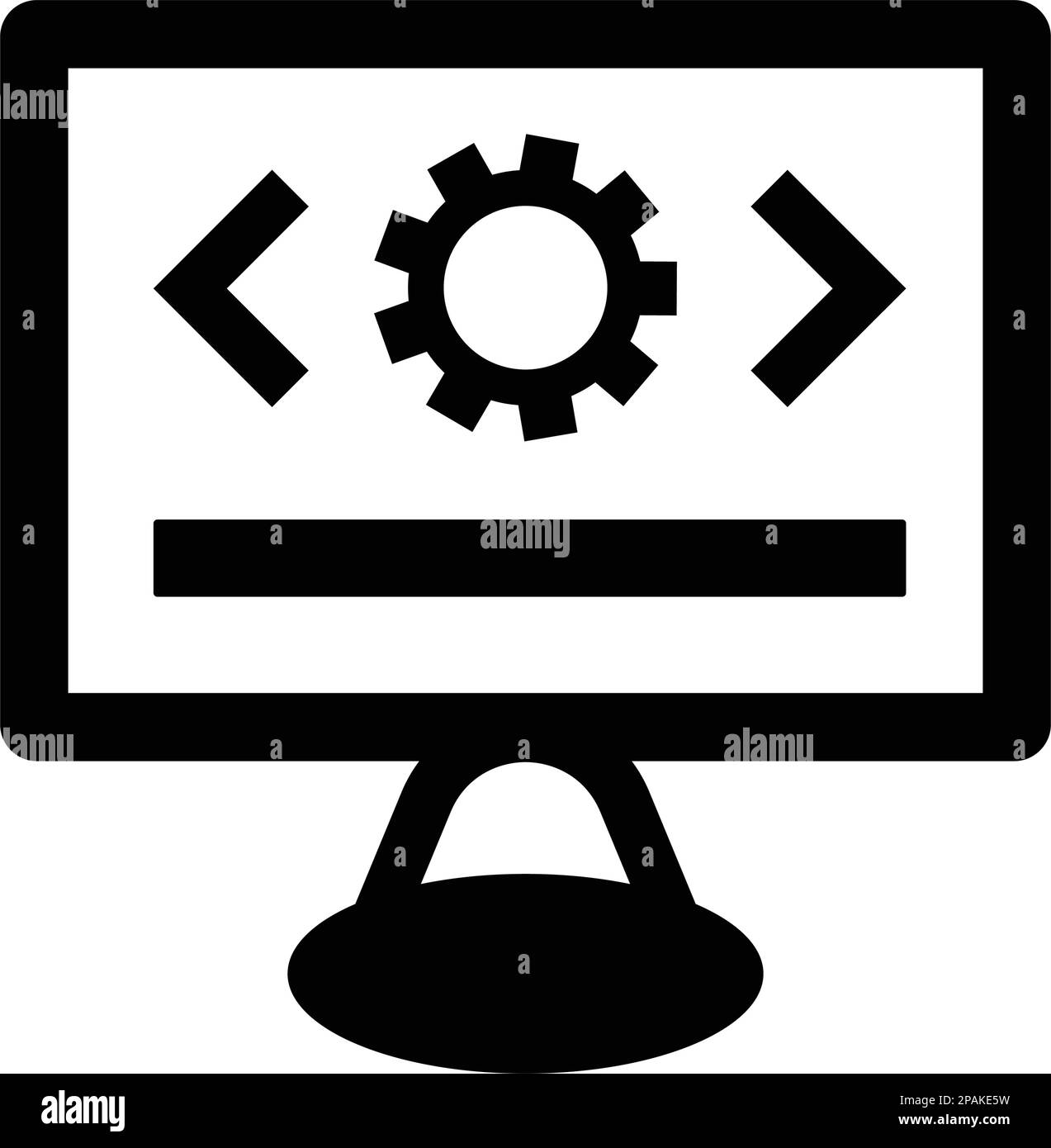 Web development icon - Use for commercial purposes, print media, web or any type of design ...