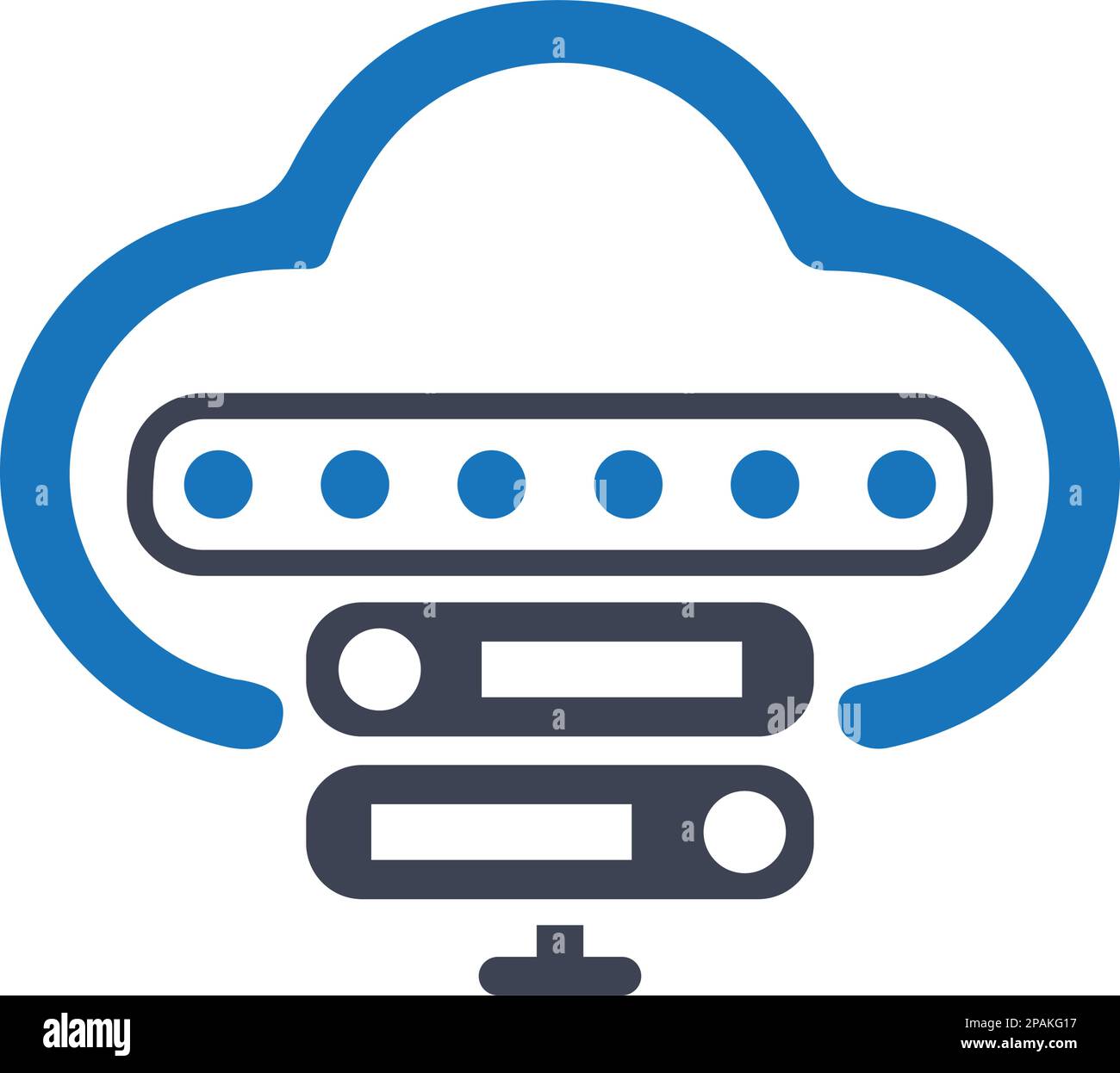 Web hosting icon - Use for commercial purposes, print media, web or any type of design projects ...