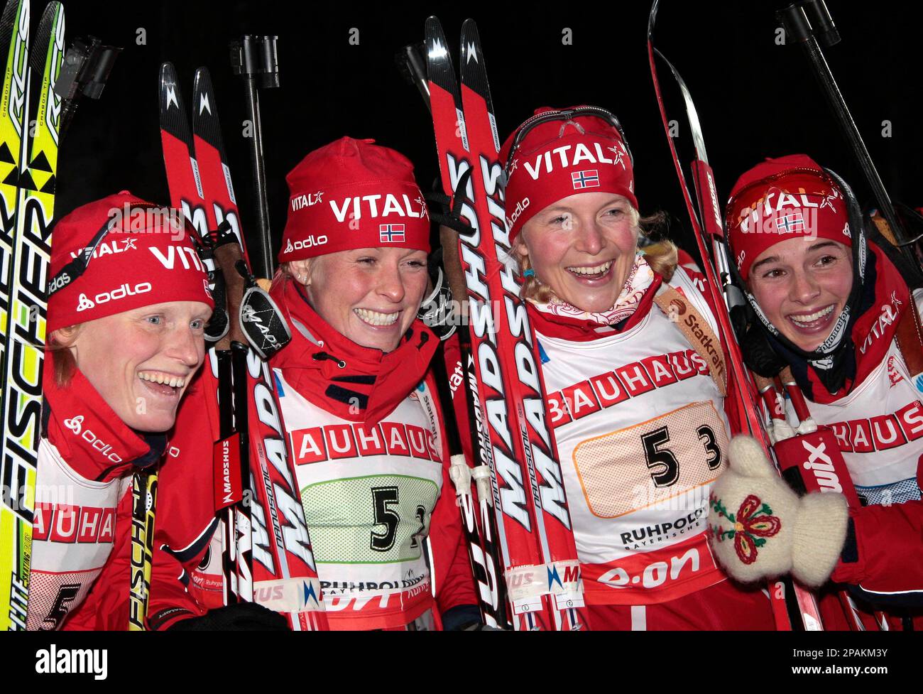 Tora Berger, Anne Ingstadbjoerg, Solveig Rogstad and Ann Kristin Flatland, from left, from ...
