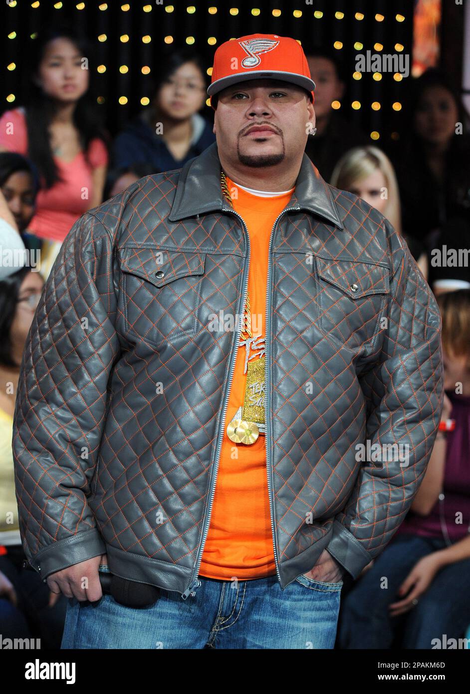 Rapper Fat Joe makes an appearance at MTV Studios in Times Square for a ...