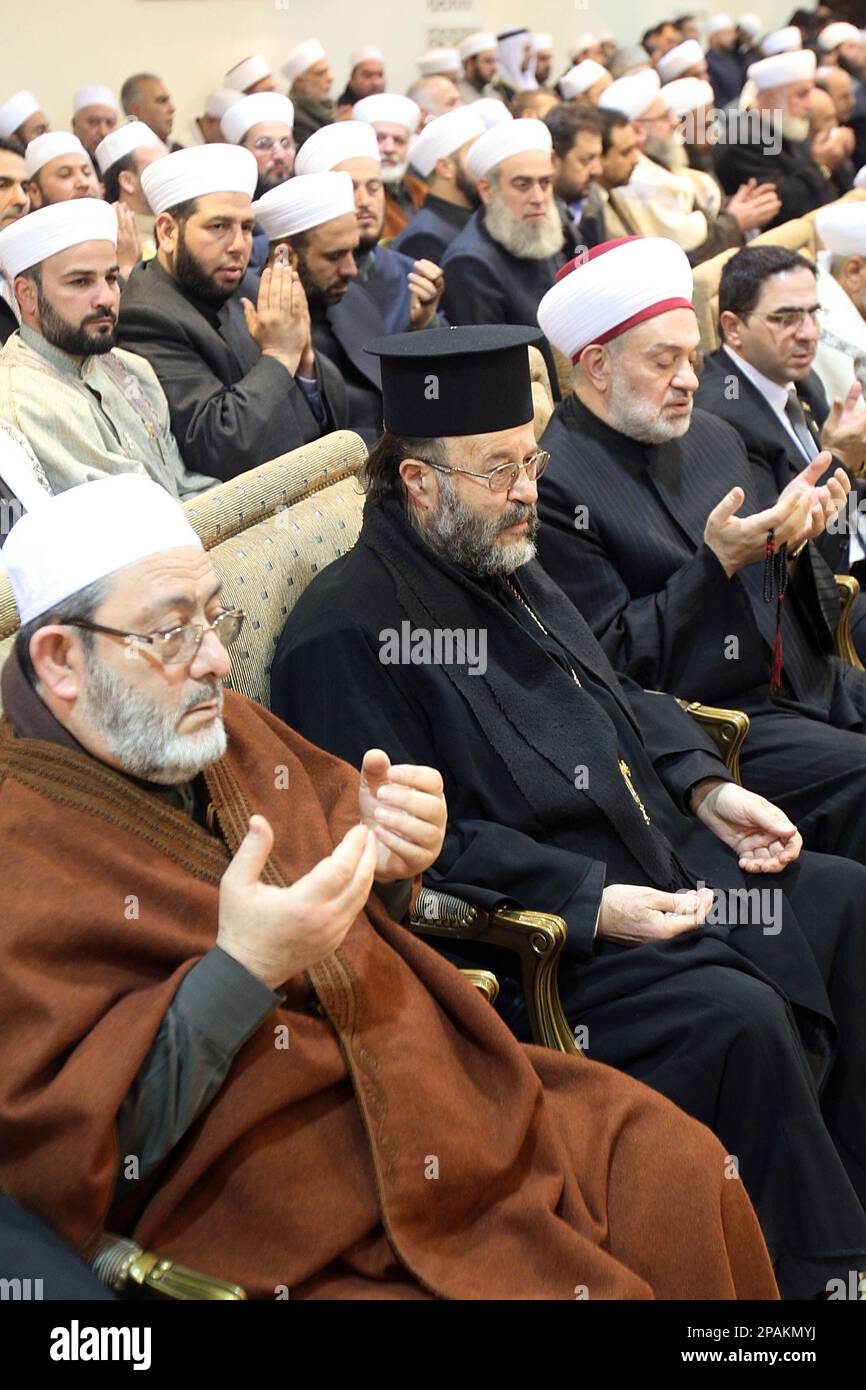 Syrian Muslims commemorate Wednesday, Jan 9, 2008 the Muslims' New Year ...