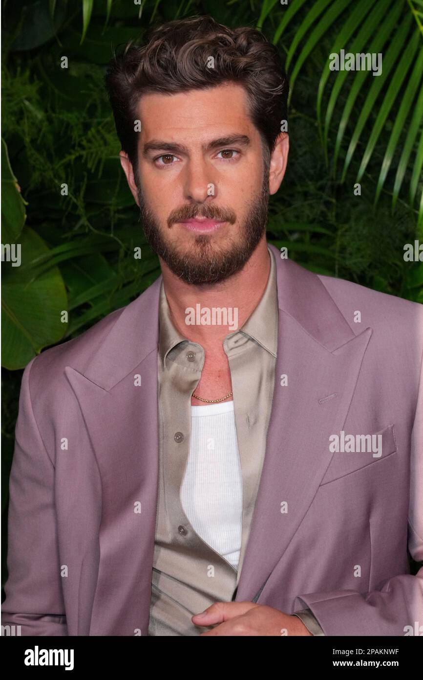 Andrew Garfield arrives at 14th annual Pre-Oscar Awards Dinner on ...