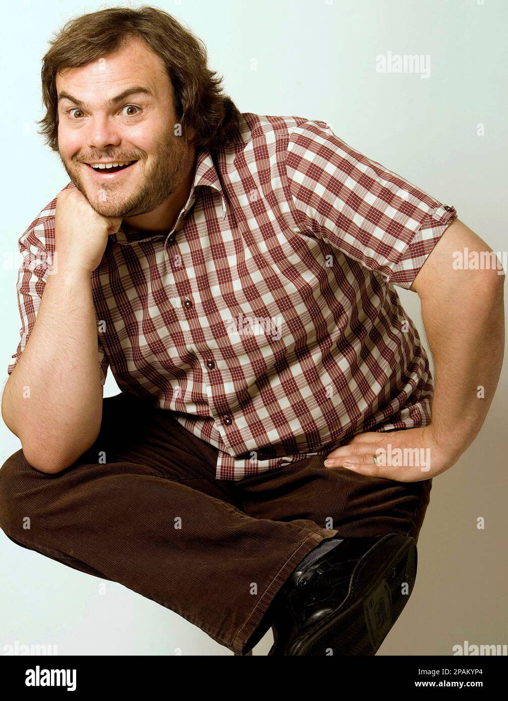 ** FILE **Actor Jack Black poses at the Four Seasons Hotel in Los ...
