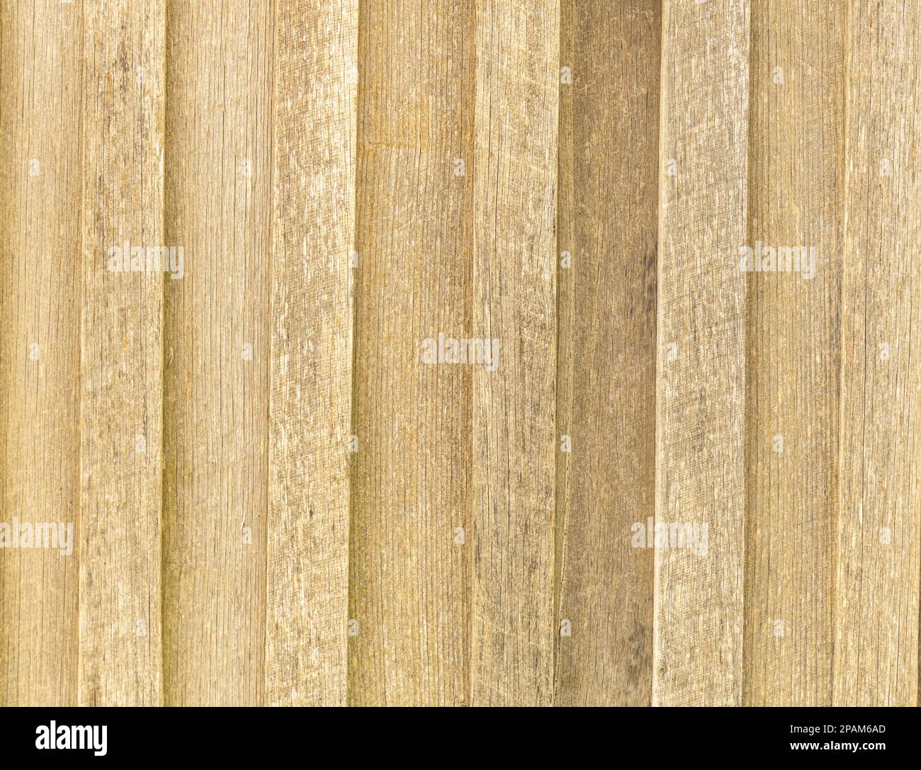 A light coloured wooden fence panel, modern frame, background, texture ...