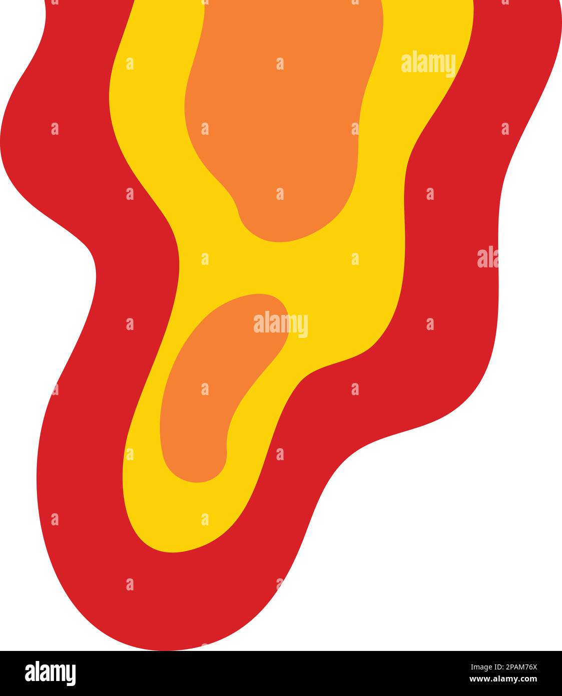Topography abstract map contour landscape corner and texture background ...