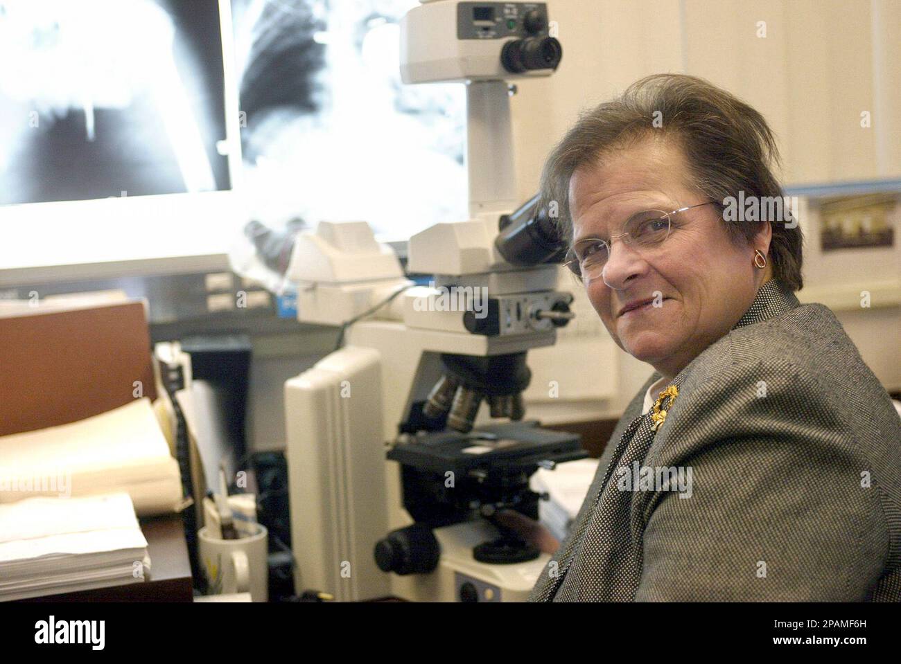 Virginia's chief medical examiner, Dr. Marcella Fierro, at the Office ...
