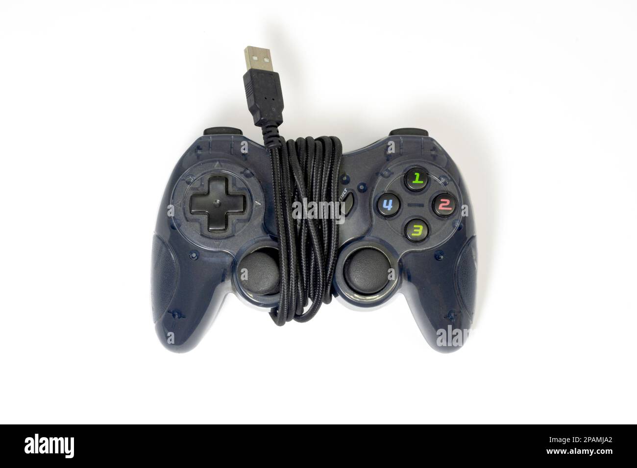 Joystick control for play videogame Stock Photo - Alamy