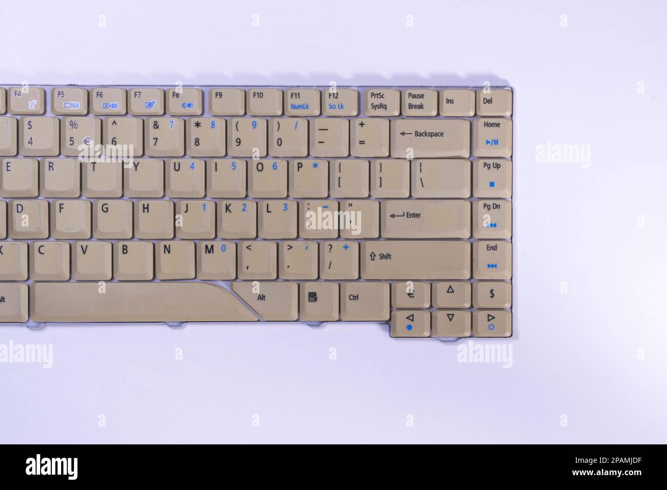 The laptop keyboard is useless stops working and needs to be replaced ...