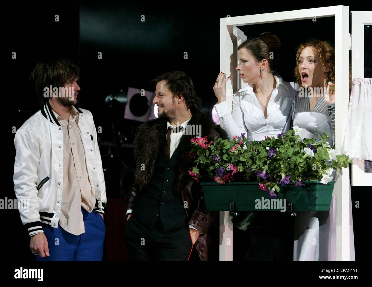 Sebastian Rudolph in der Rolle des Aljoscha Fjodorowitsch Karamasow ...