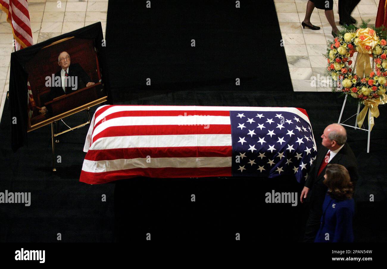 The body of Tom Murphy who was once the country's longest serving House ...