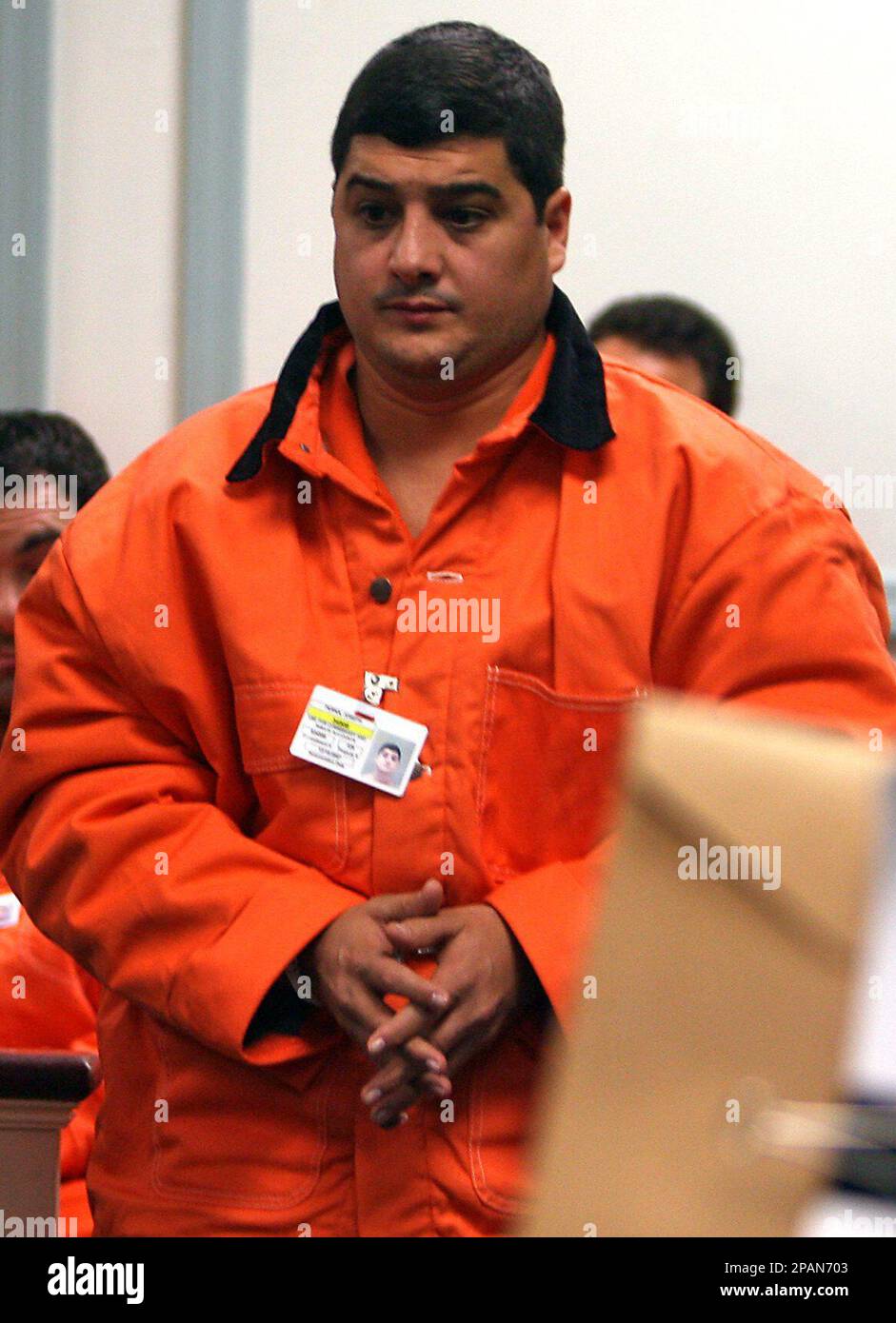 Joseph M. Perna, 38, of Wyckoff, N.J., is seen at a bail hearing at the ...
