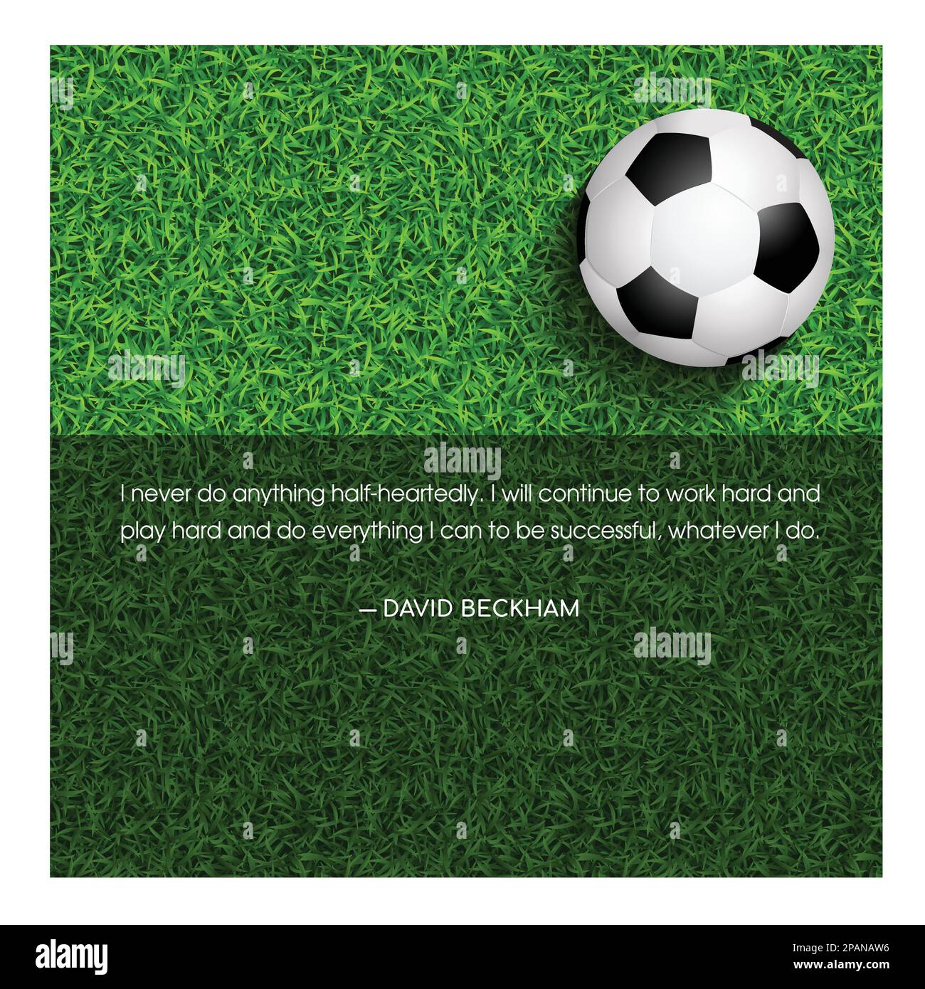 David beckham quotes hi-res stock photography and images - Alamy