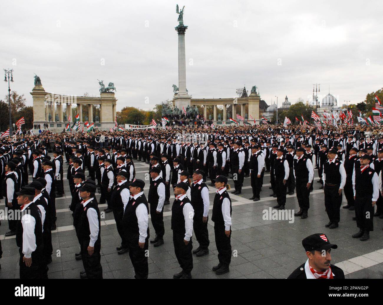 **FILE**Some of the new 600 members of the controversial new extreme ...