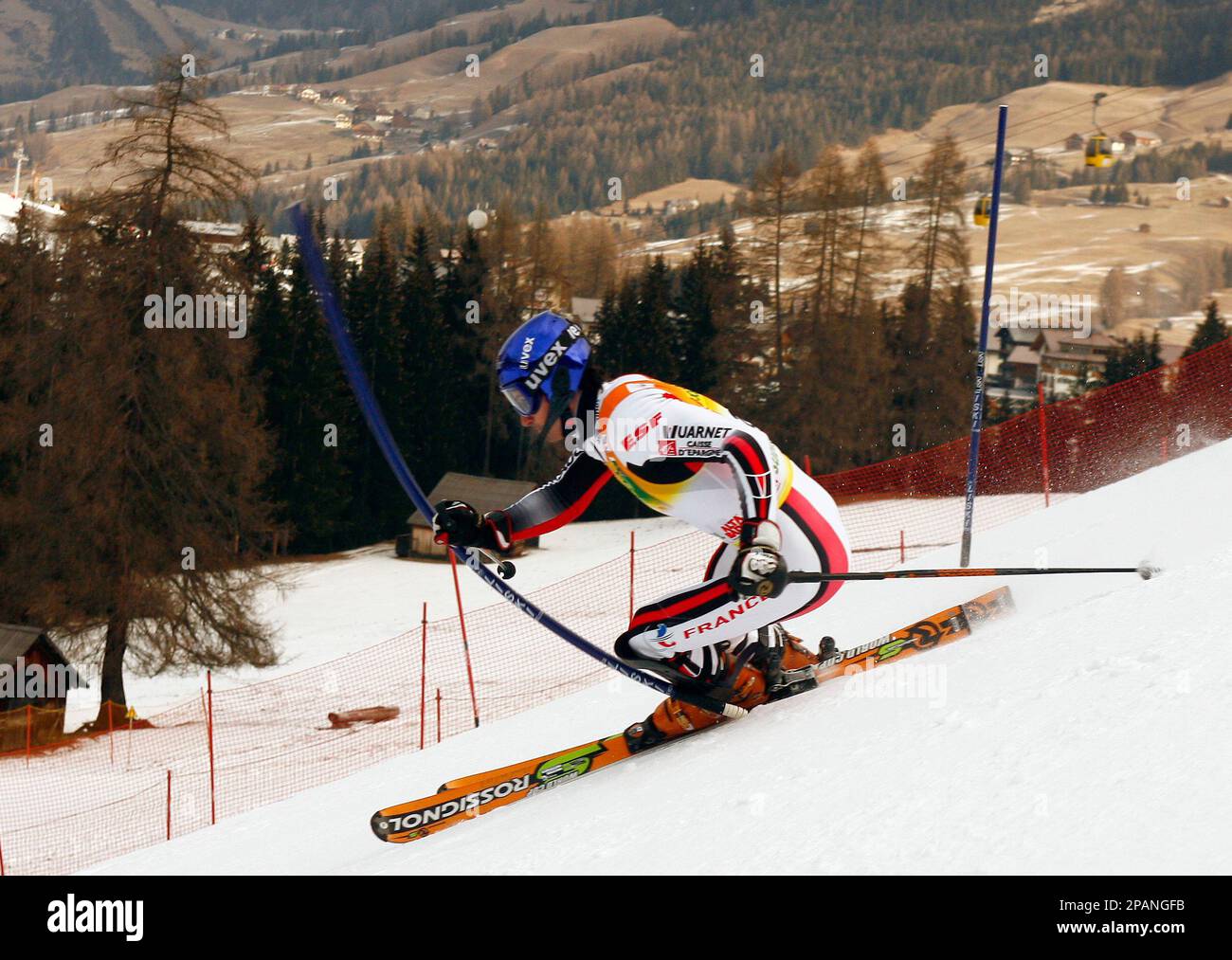 French ace Jean Baptiste Grange on his way to set the best time in the ...