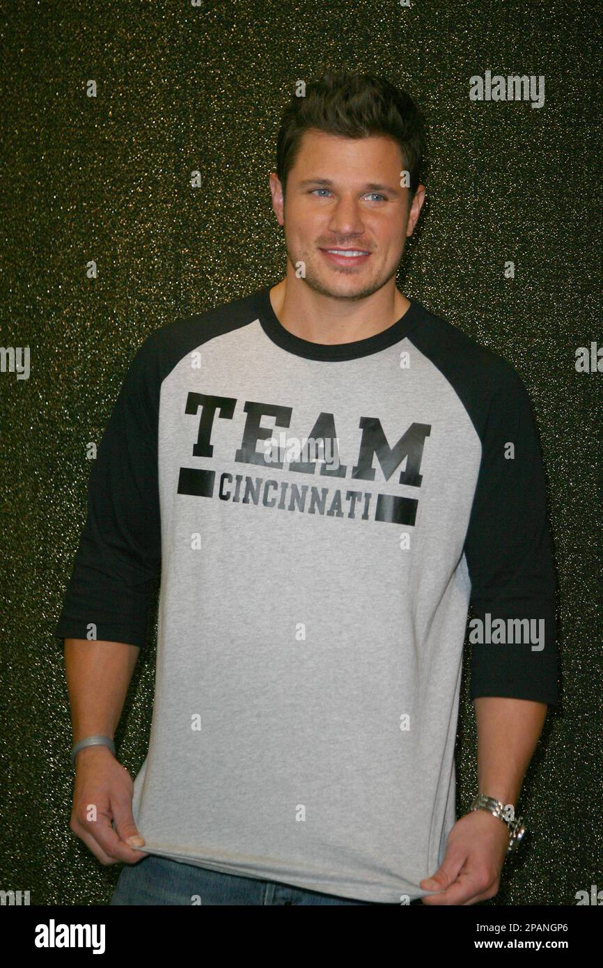Singer Nick Lachey posed backstage after the rehearsal of the NBC ...