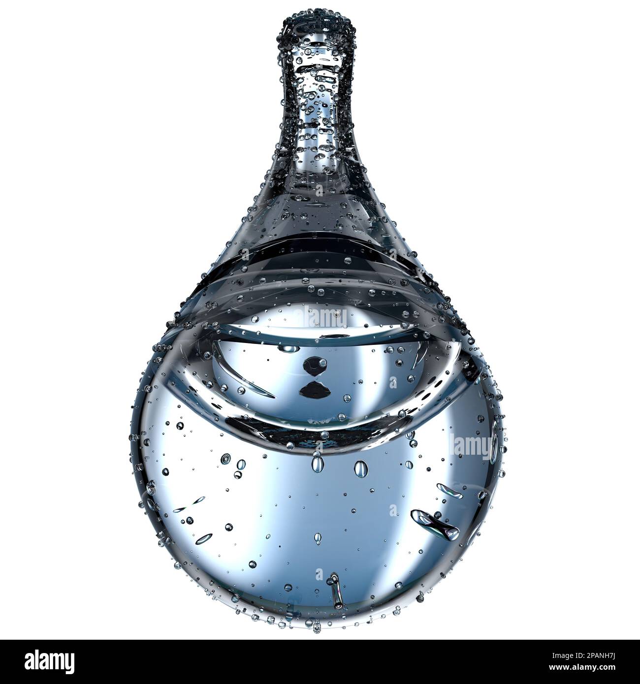 Reflective water droplet Cut Out Stock Images & Pictures - Alamy