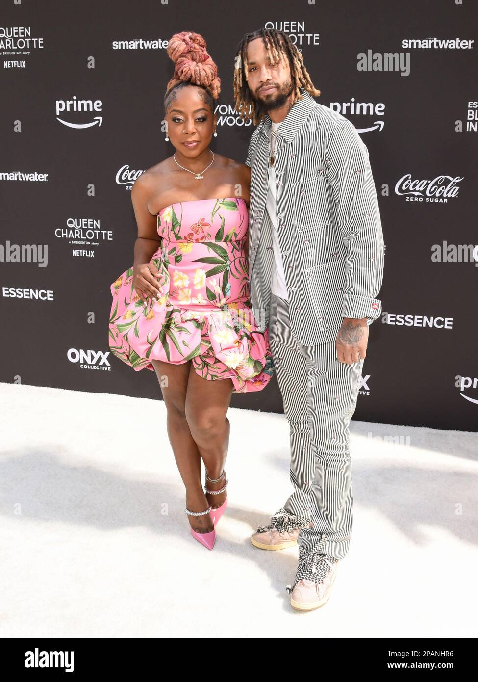 09 March 2023 - Century City, California - Pinky Cole and Derrick Hayes ...