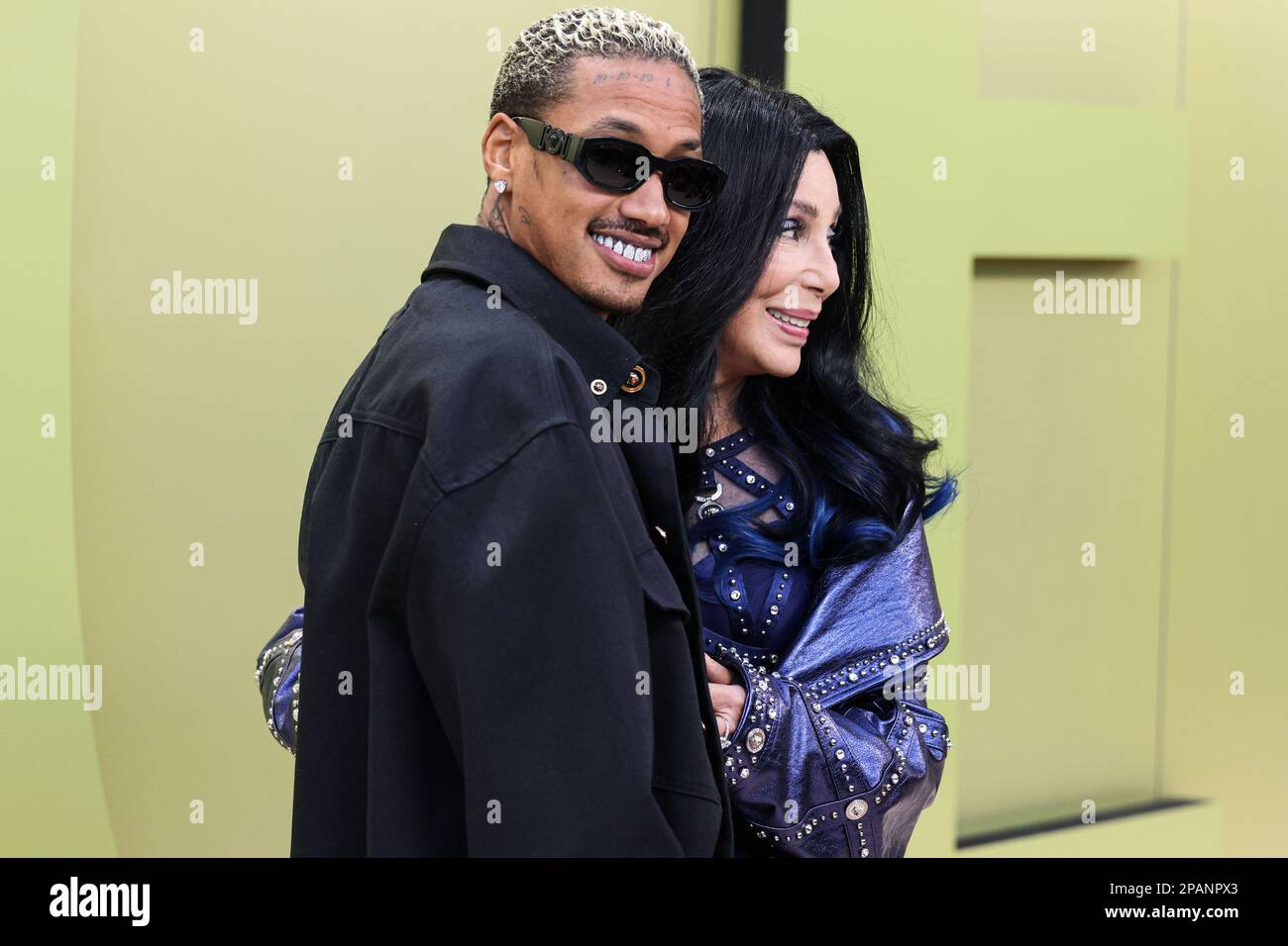 Rapper leather jacket sunglasses hi-res stock photography and images ...