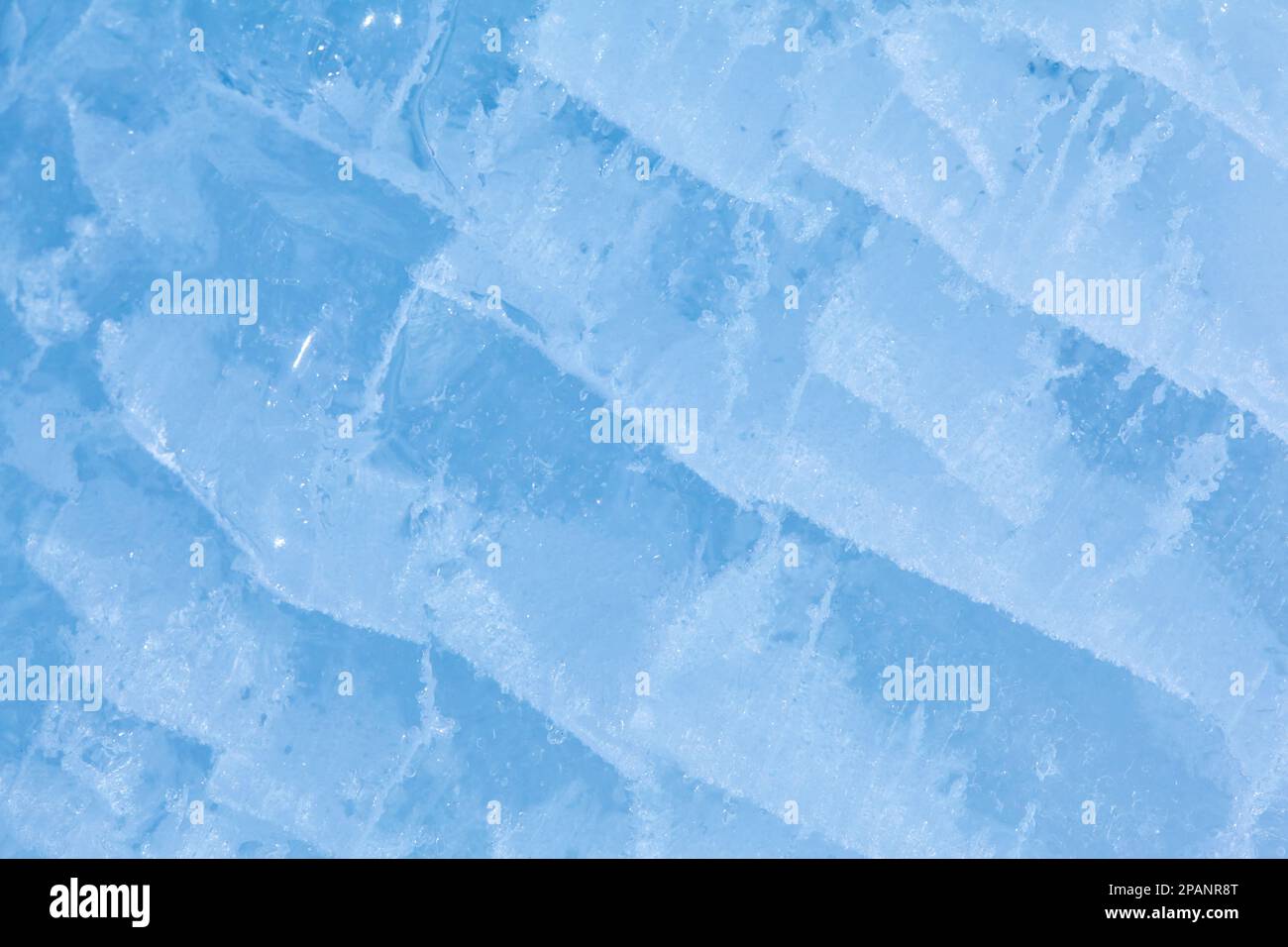 Texture of winter ice surface. Blue natural ice background Stock Photo ...