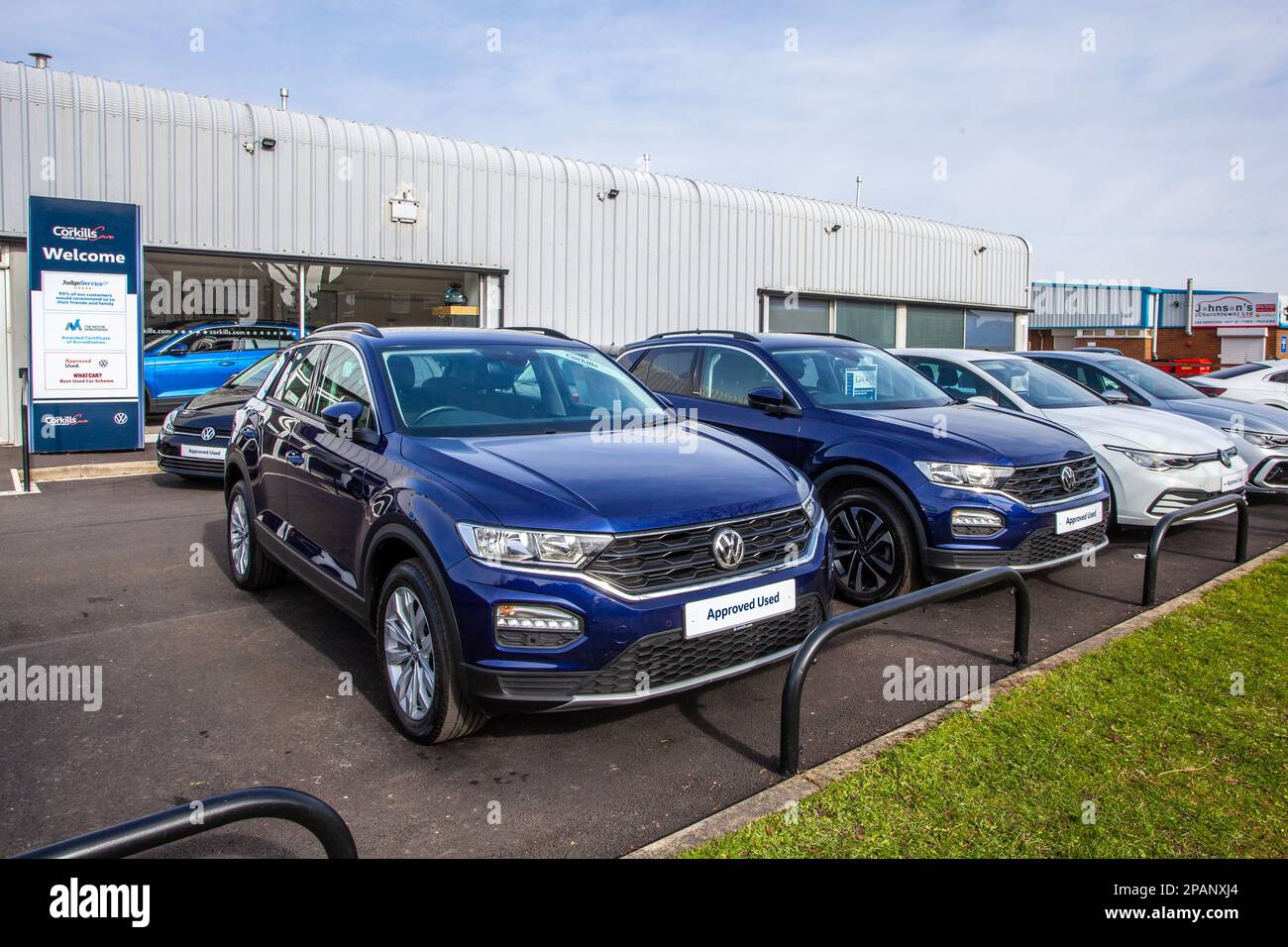 2020 Blue Volkswagen T-Roc SE TSI, 1.0 Tsi 115 2WD Start/Stop; Priced ...