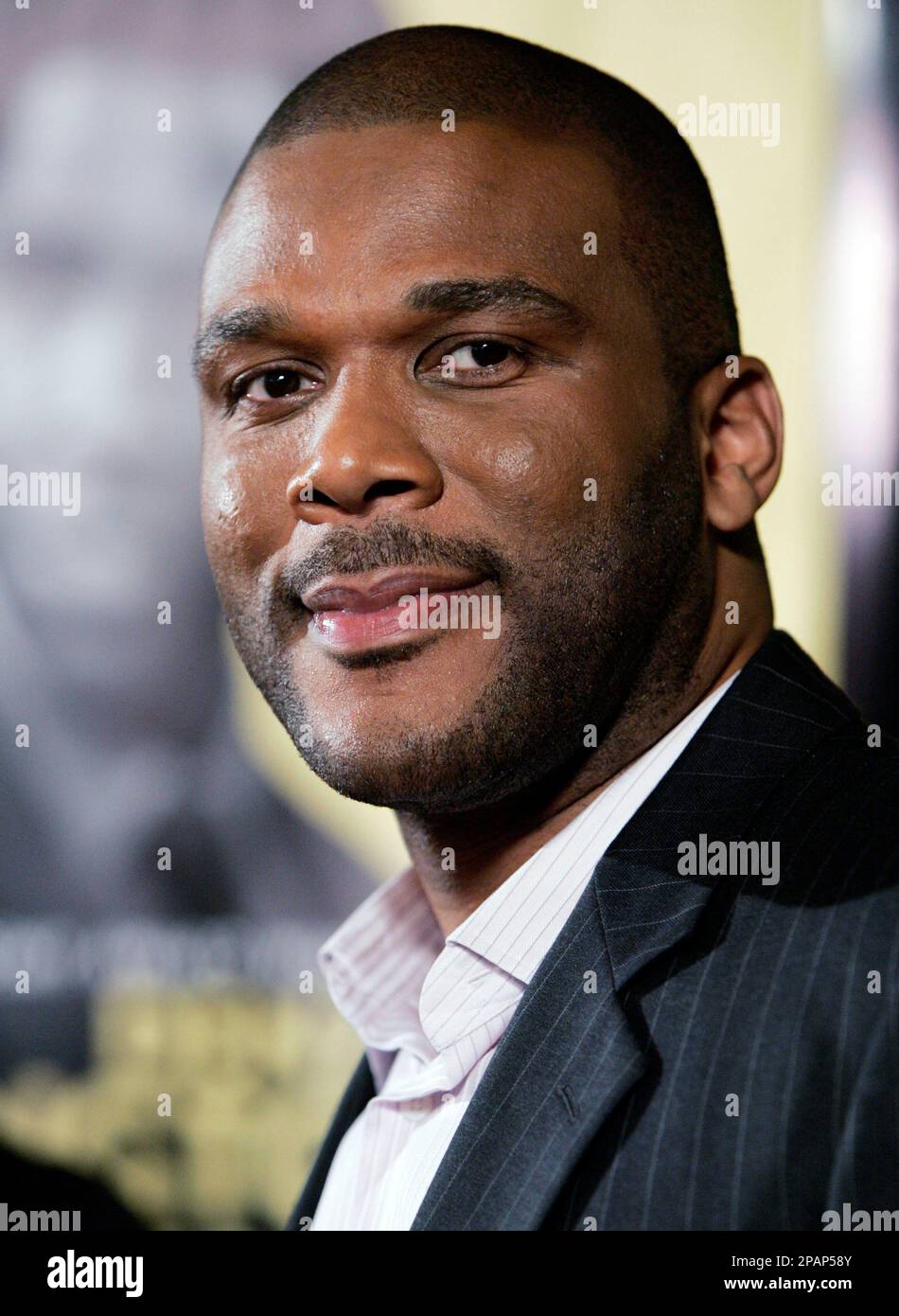 Director Tyler Perry arrives as a guest at the premiere of the film ...