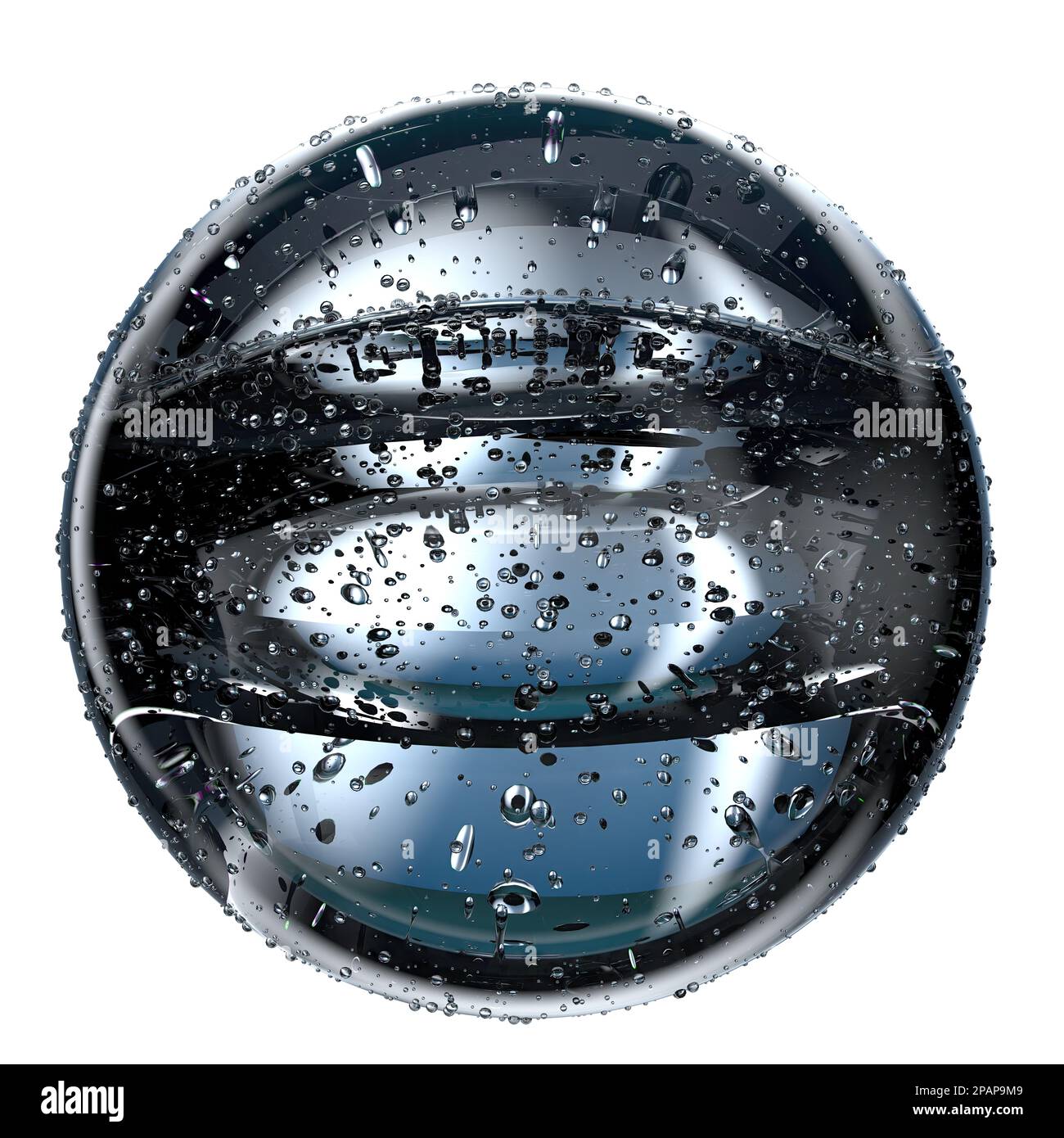 Colors refraction water fluid Cut Out Stock Images & Pictures - Alamy