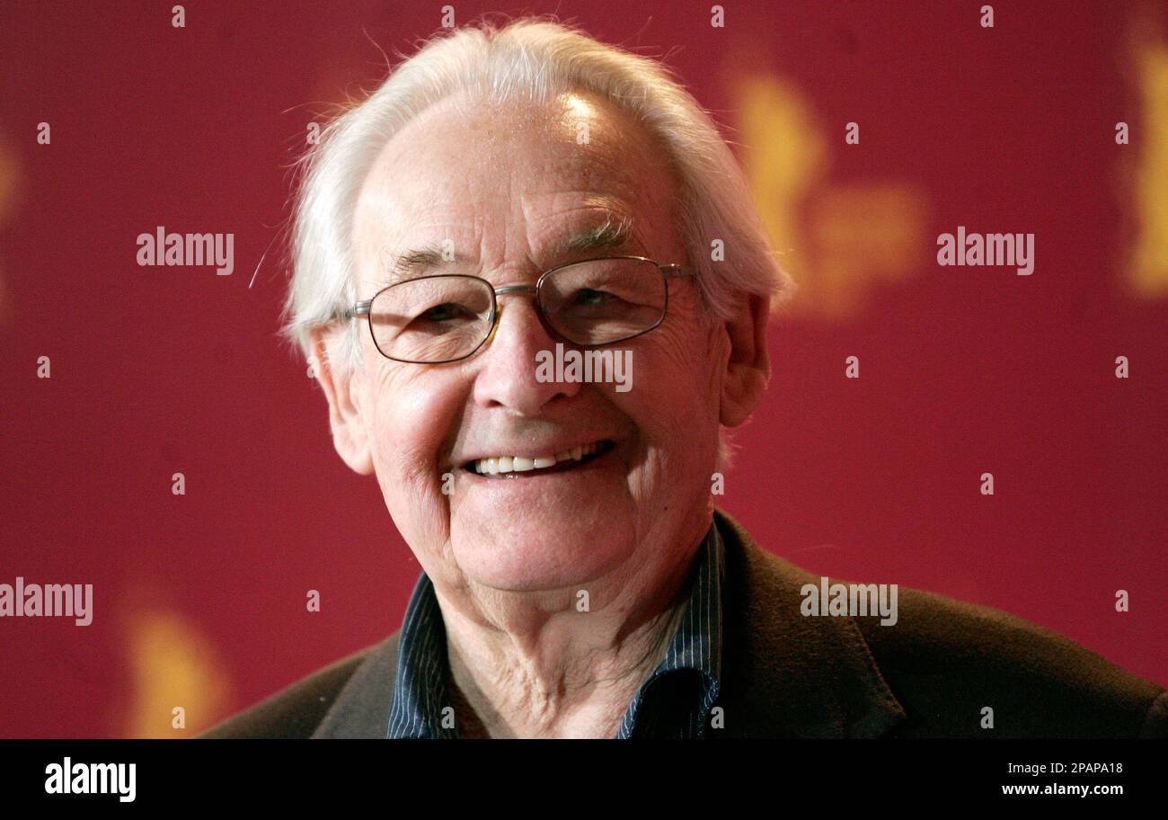** Polish director Andrzej Wajda poses for photographers in Berlin in ...