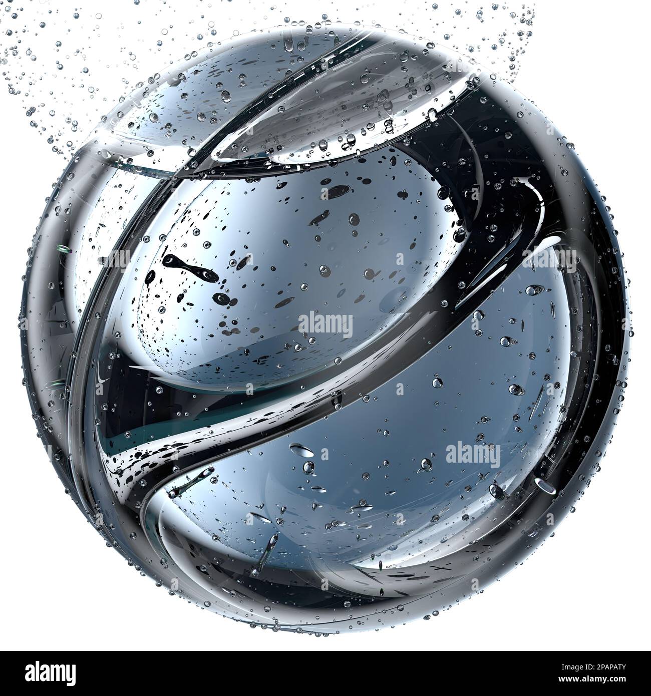 Colors refraction water fluid Cut Out Stock Images & Pictures - Alamy