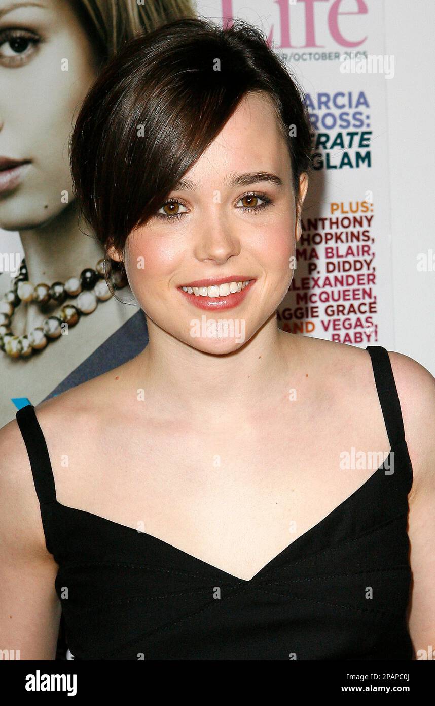 Actress Ellen Page arrives at the Hollywood Live Magazine's 7th annual ...
