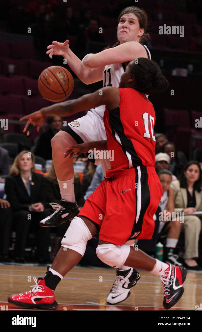 Army's Alex McGuire, top, is fouled by Rutgers' Epiphanny Prince as ...