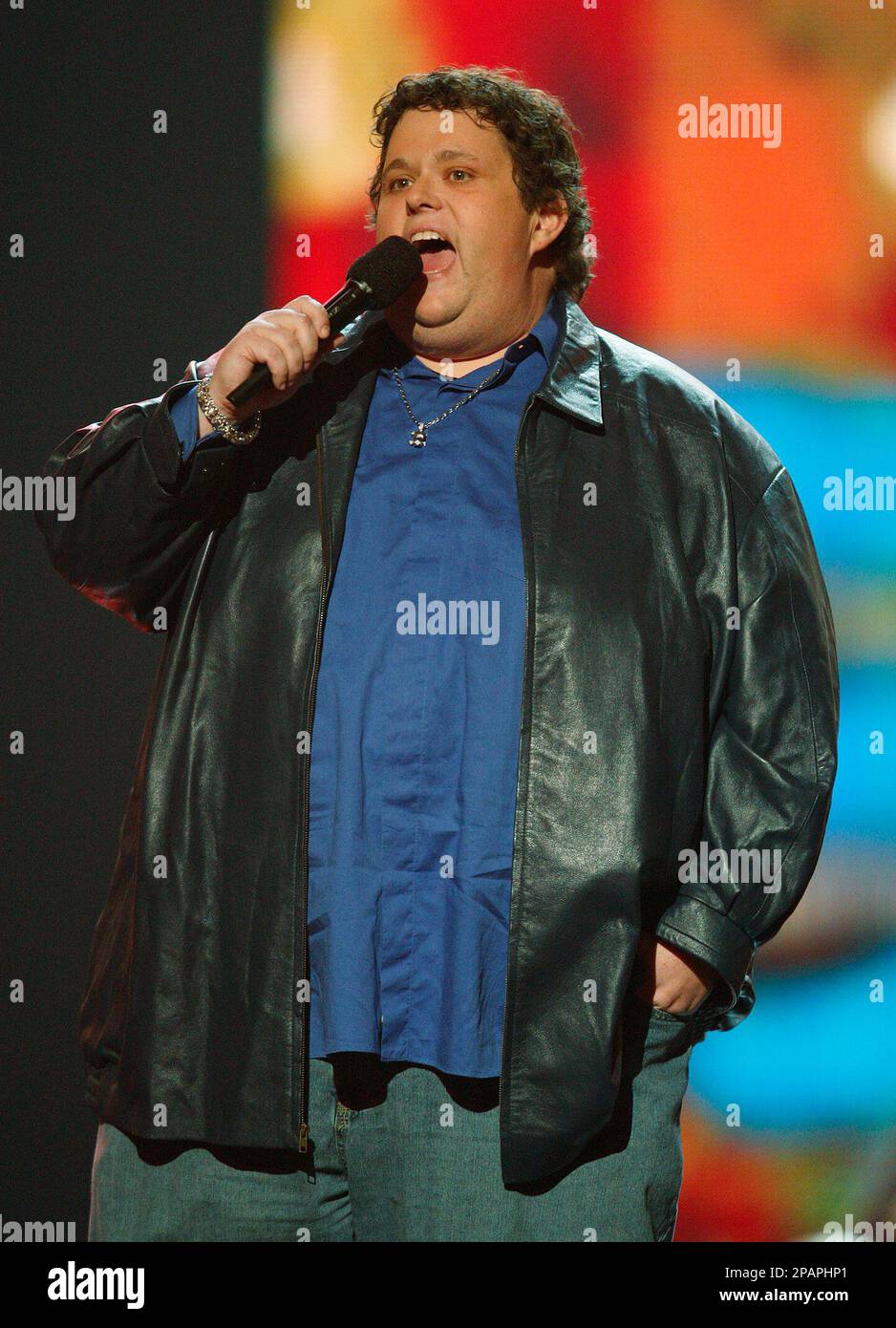 Comedian Ralphie May presents during the Video Game Awards at Mandalay ...