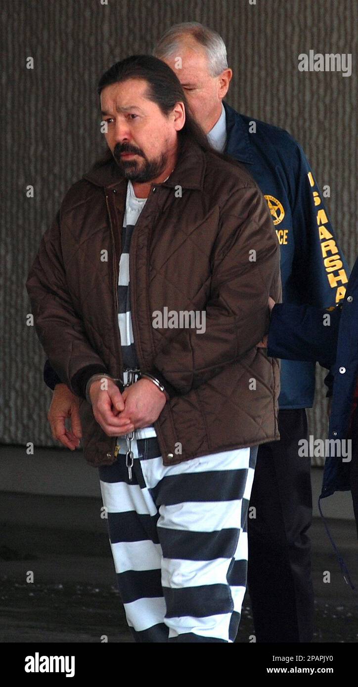 John Graham arrives Friday, Dec. 7, 2007, at the federal courthouse in ...