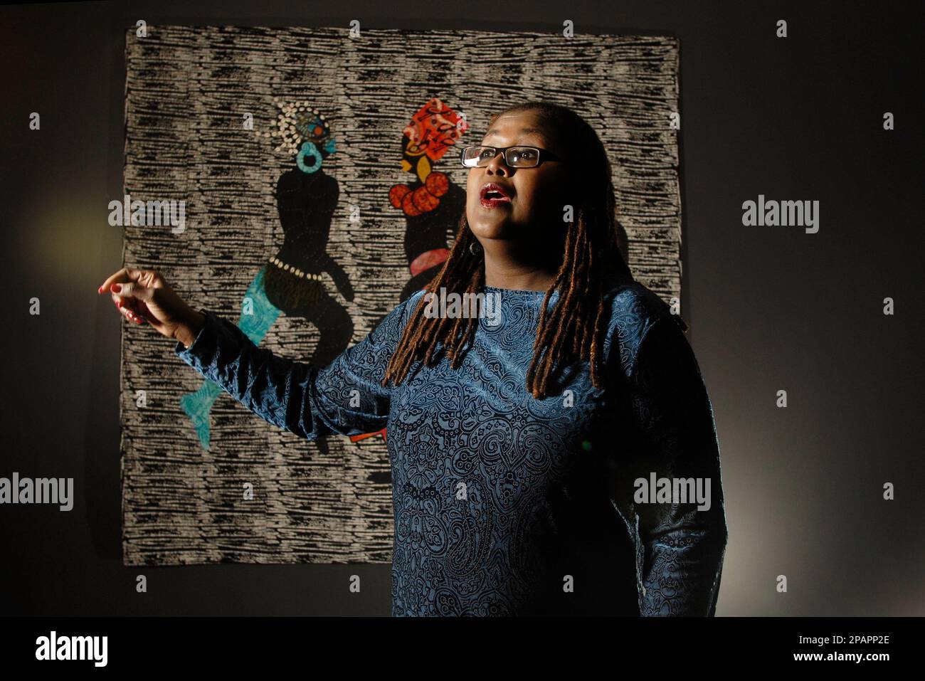 **ADVANCE FOR DEC. 7** Marla Jackson is shown in front of one of her ...