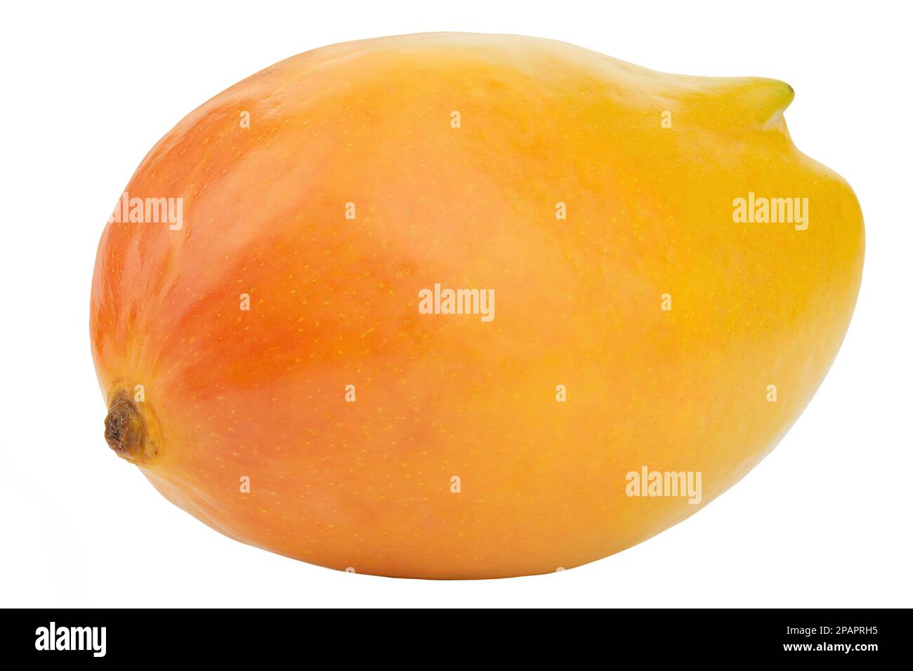 Delicious ripe mango isolated on white background. Exotic fruit. File ...